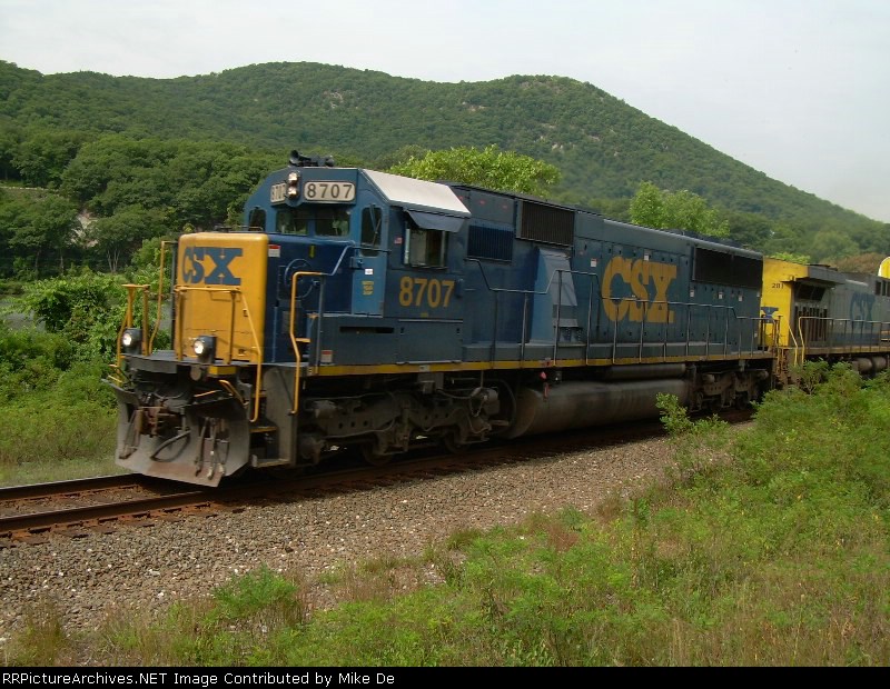 CSX 8707 Q254 Iona Island